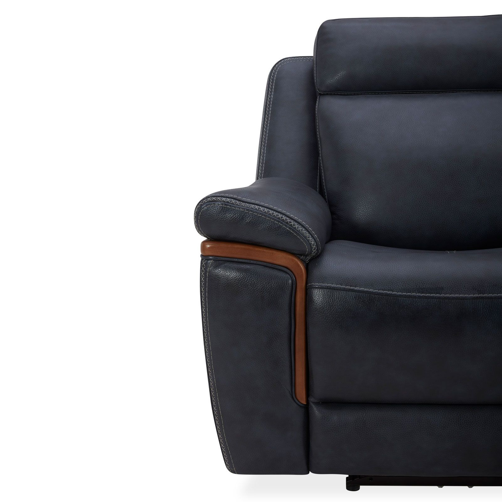 Nevada Navy Power Recliner Sofa