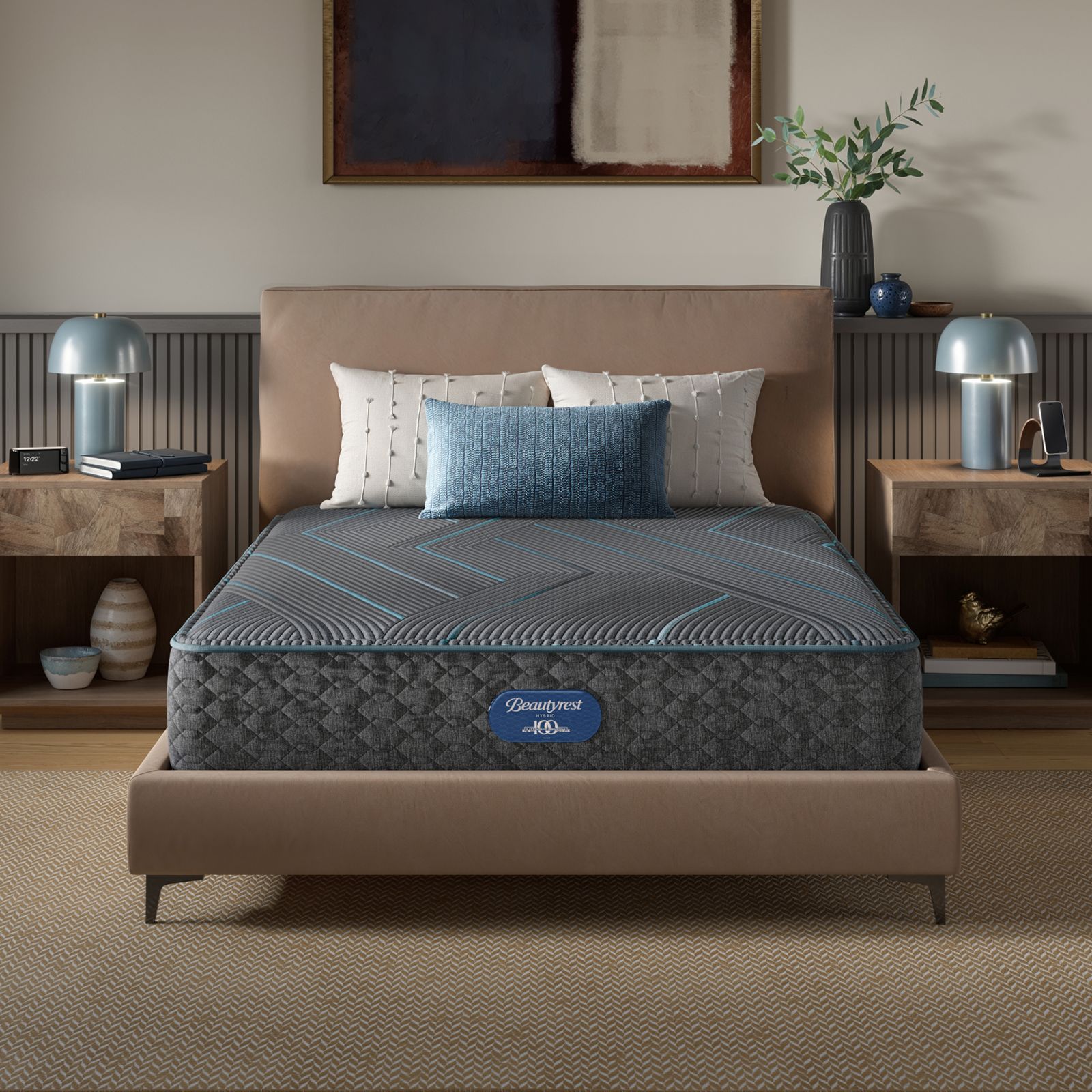 Beautyrest Hybrid Medium Firm Mattress Set