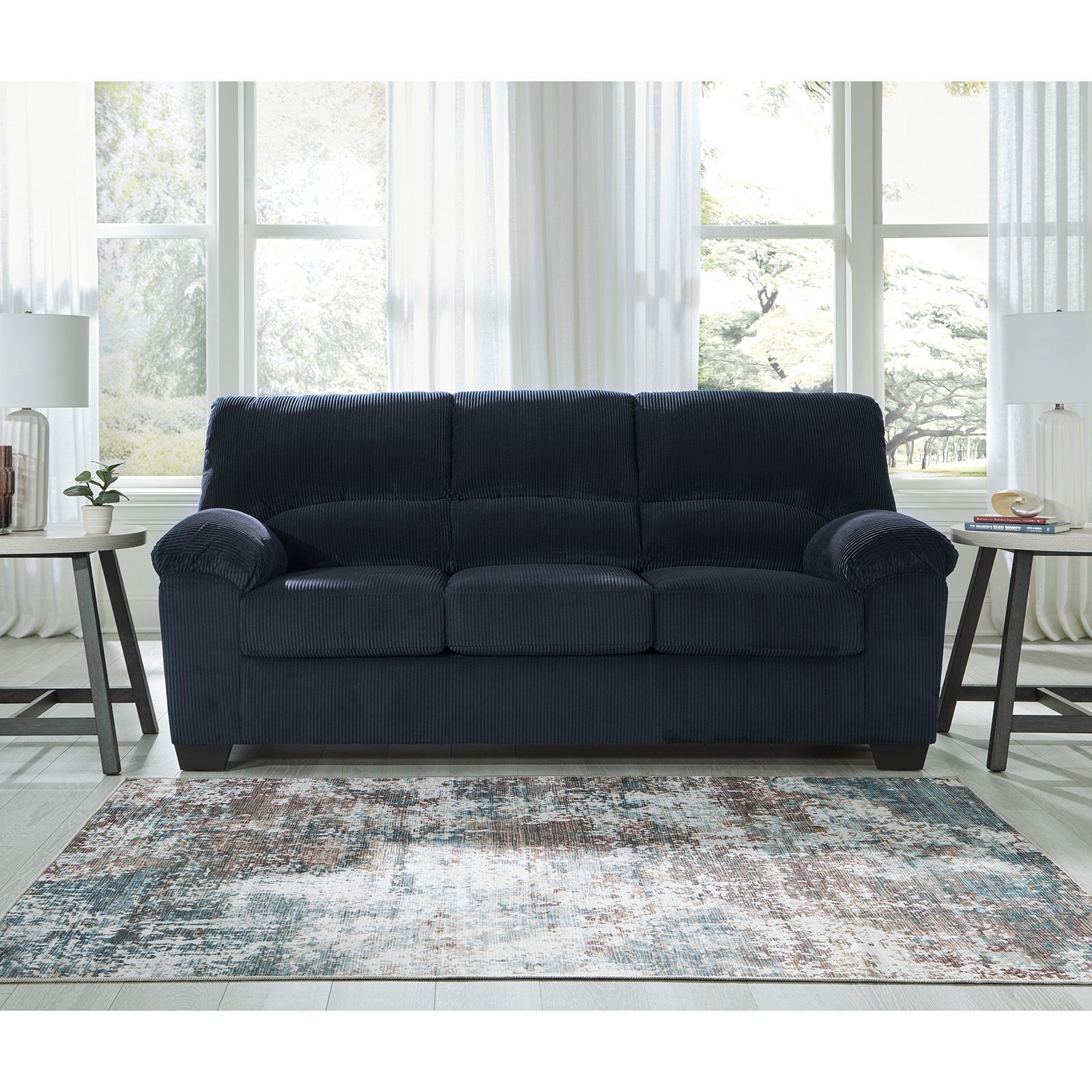 SimpleJoy Navy Sofa